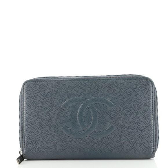 CHANEL | Bags | Chanel Timeless Cc Zipped Organizer Wallet Caviar Long ...